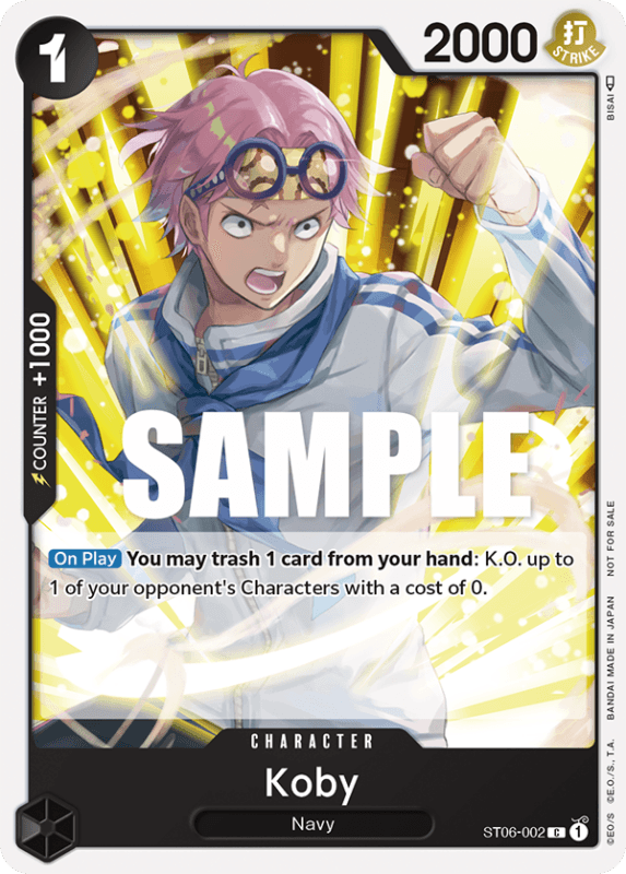 ST06-002 Koby Promotion Pack 2023 Card - One Piece Player