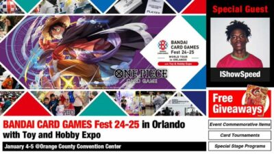 IShowSpeed at Bandai Card Games Fest in Florida for One Piece Card Game ...